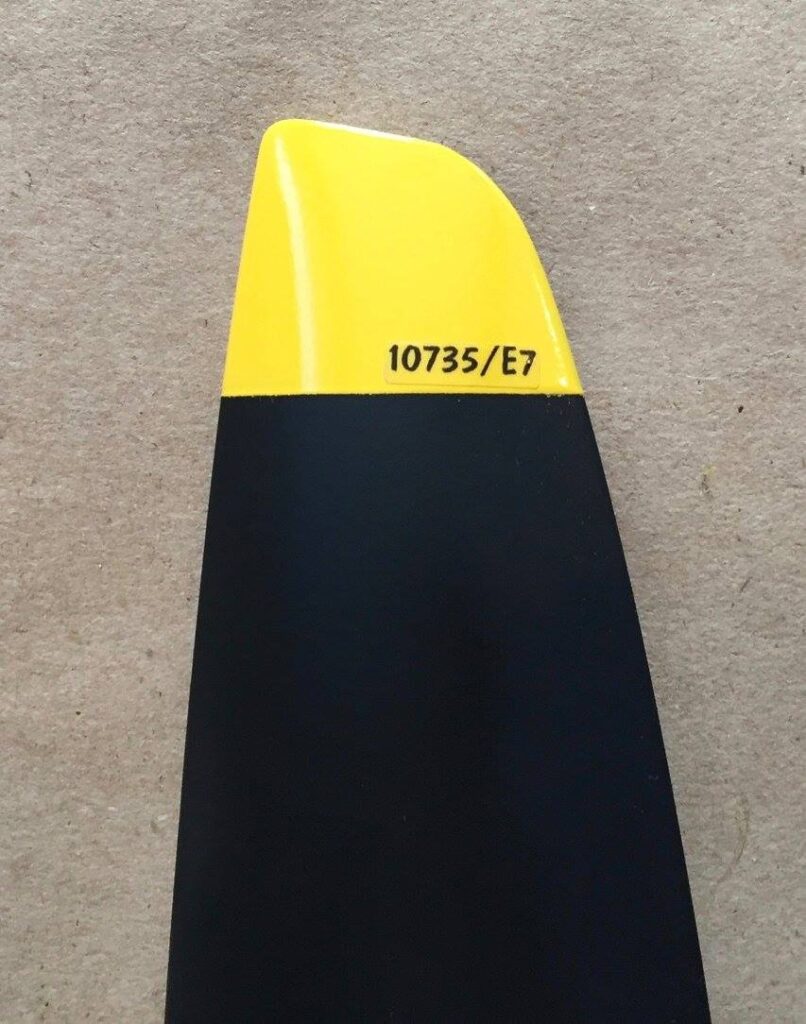 Peel & Stick - Spitfire Decal Set: (1) Decal & (1) Tip Number - Solo Props